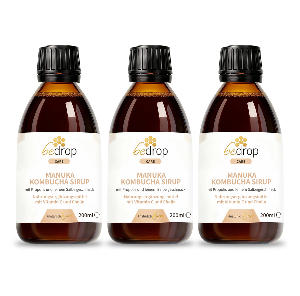 Vorteilsset: Manuka Kombucha Sirup mit Propolis und Salbeigeschmack ...
