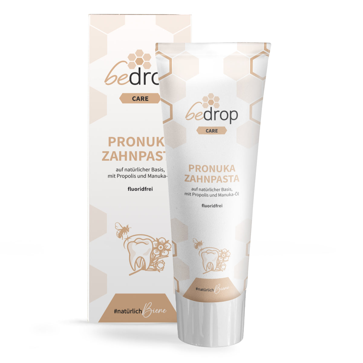Pronuka Zahnpasta / Zahncreme mit Propolis & Manuka-Öl, fluoridfrei ...