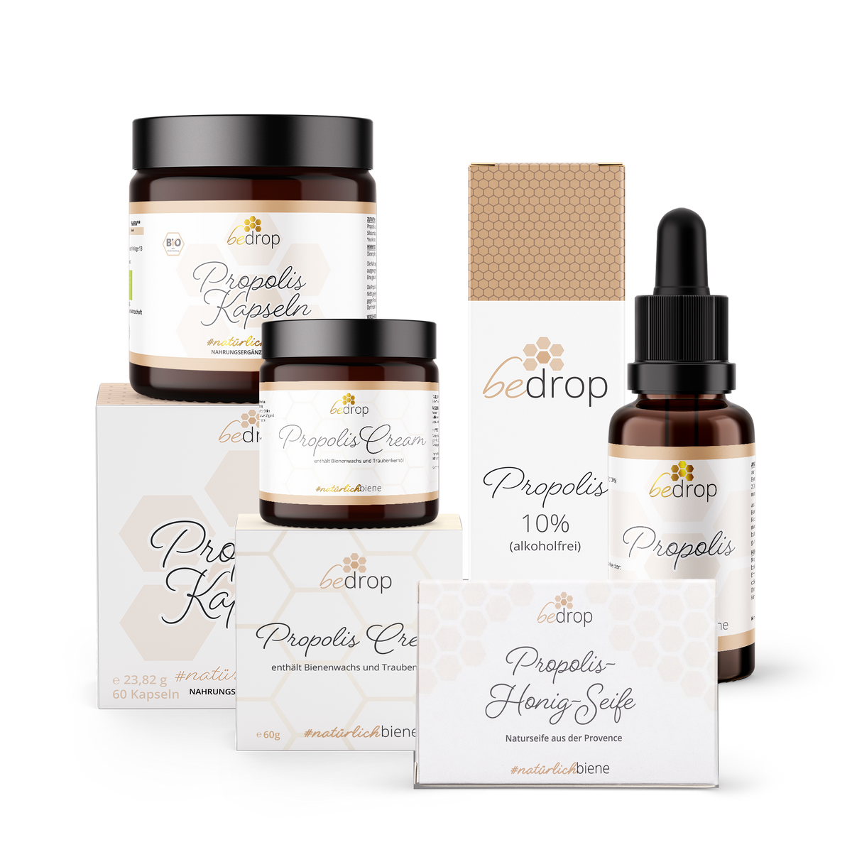 Derma Set – Tinktur, Creme, Seife & Kapseln | bedrop.de