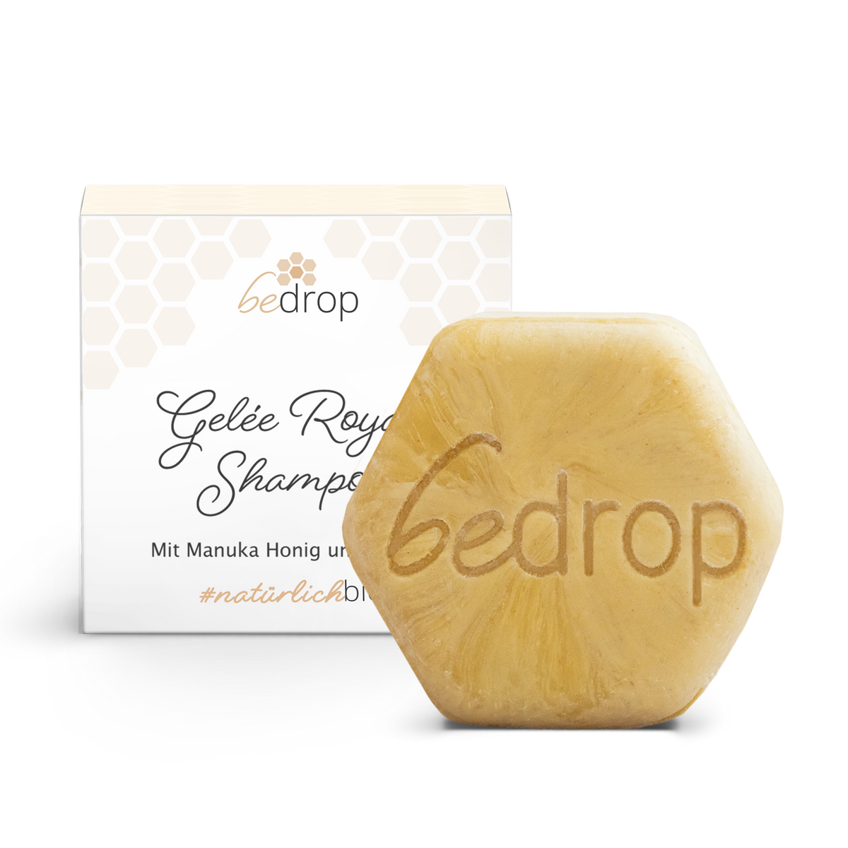 Festes Shampoo mit Gelee Royal, Manuka Honig & Propolis - 65g – bedrop.de